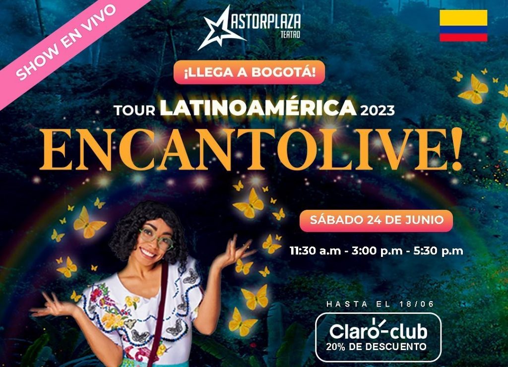 LLega a Colombia la magia de "Encanto Live"