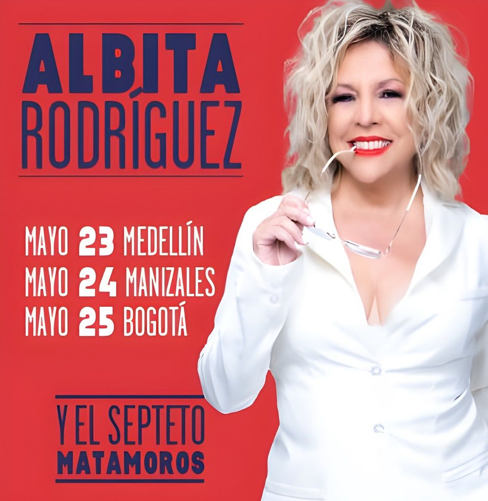 “El regreso tour” con Albita Rodríguez y con ella el Septeto Matamoros